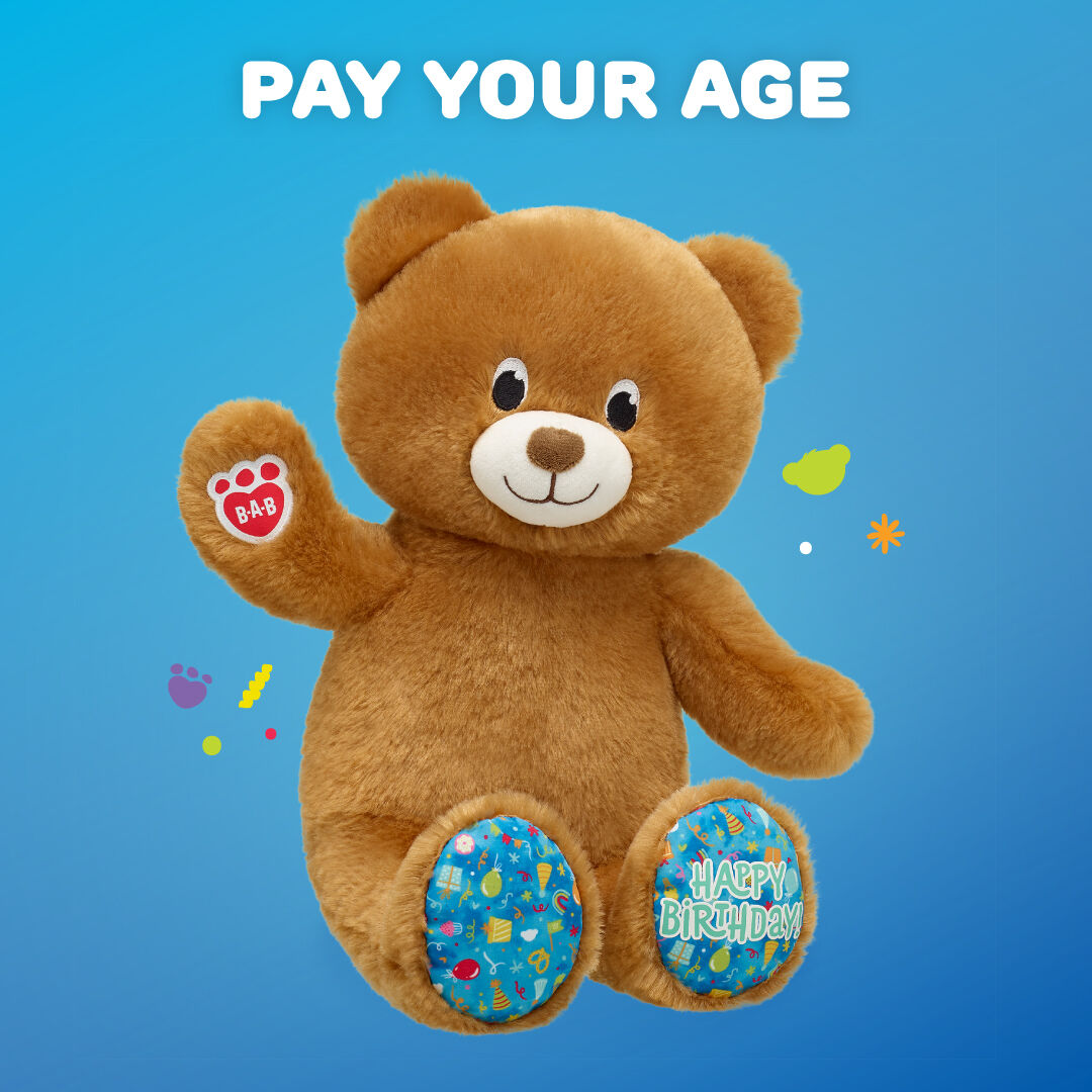 Birthdays Pay Your Age Parties More At Build A Bear Birthdays Pay Your Age Parties More At Build A Bear