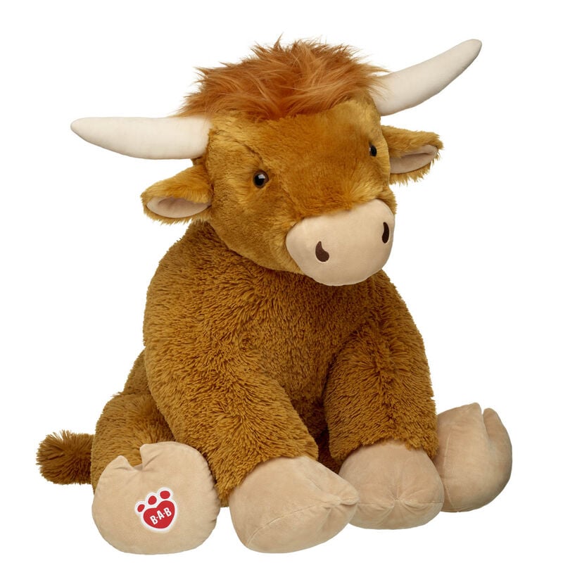 Giant Shaggy Highland Cow Plush | Build-A-Bear®