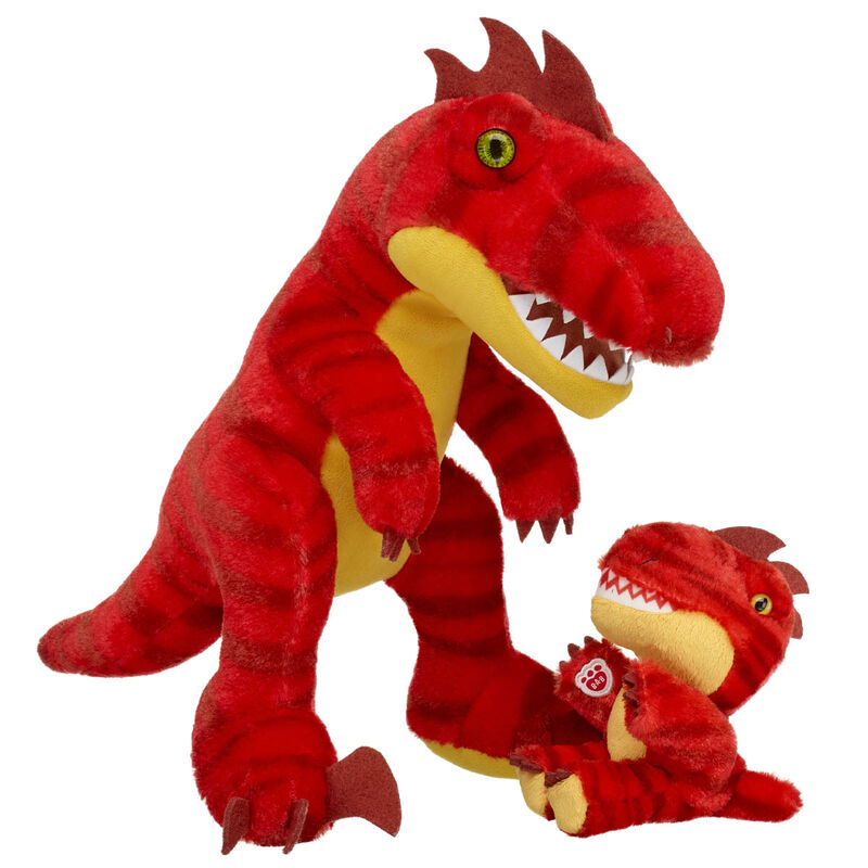 Red Raptor Soft Toy Mini Beans Gift Set | Build-A-Bear®