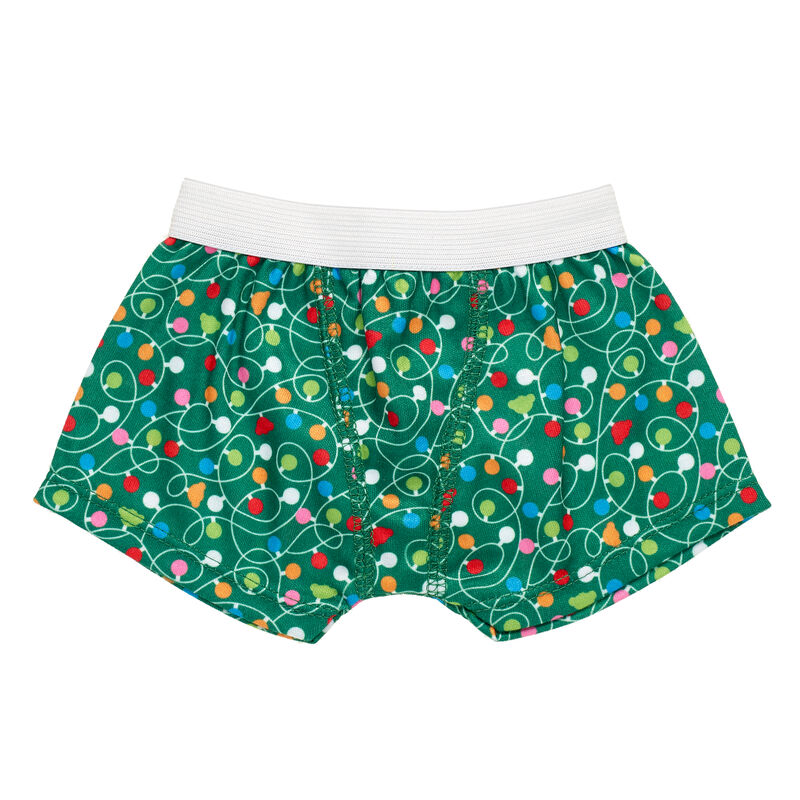 Christmas Lights Boxers for Stuffed Animals | Build-A-Bear®