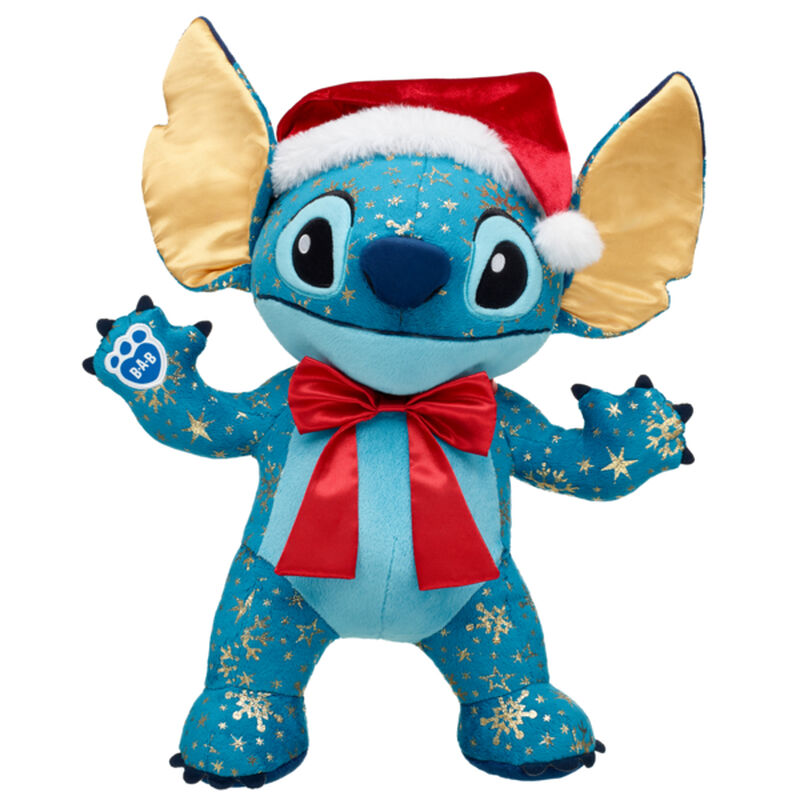 Snowflake Shine Stitch Santa Gift Set & Red Bow | Build-A-Bear®