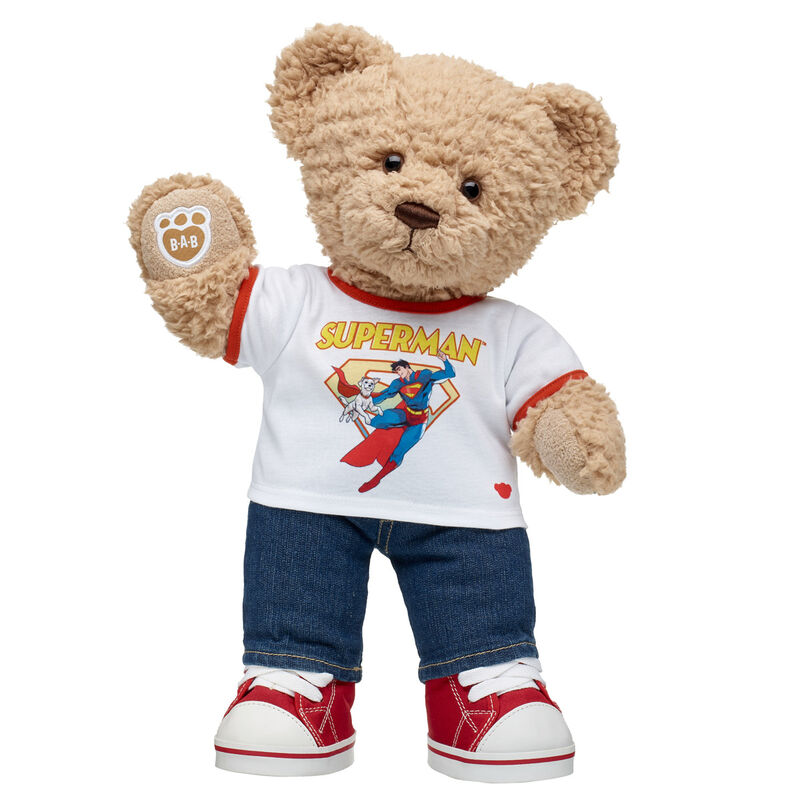Teddy Bear in Superman™ Outfit Gift Set | Build-A-Bear®