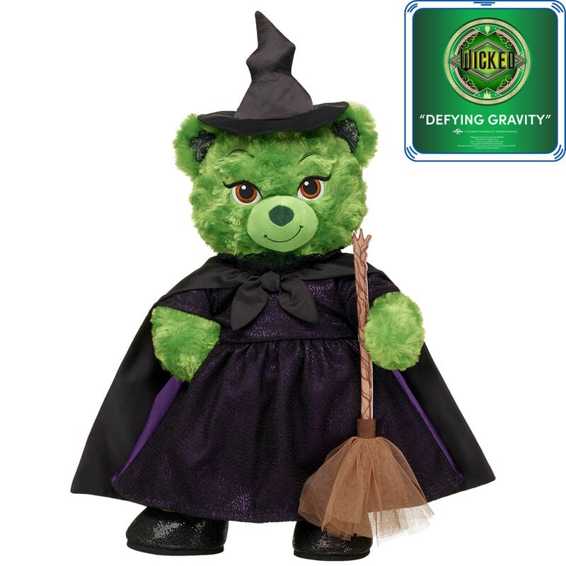 Wicked Plush Elphaba Set & "Defying Gravity" Song | Build-A-Bear®