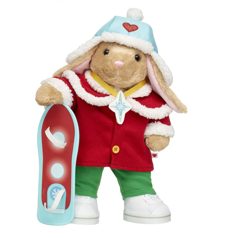 "Glisten and the Merry Mission" Snowboard | Build-A-Bear®