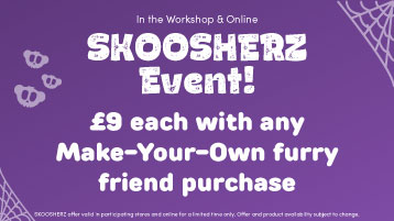 Build-A-Bear® SKOOSHERZ™ | Shop the New Collection